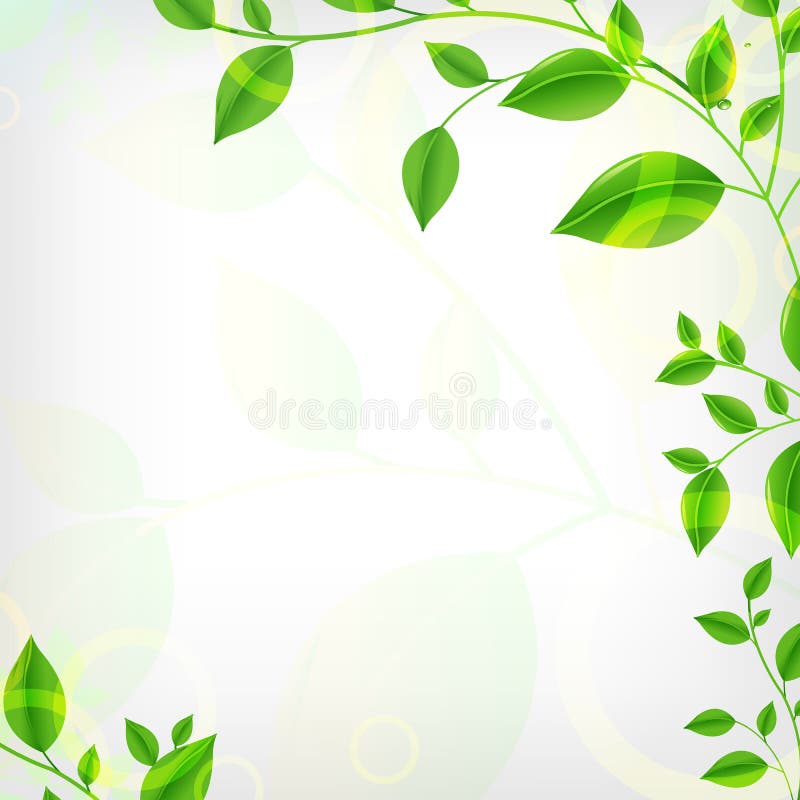 Eco Background stock vector. Illustration of floral, background - 22654167
