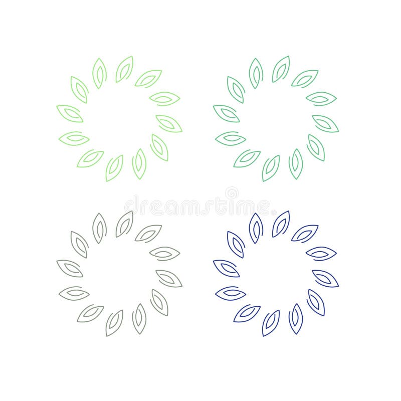 Eco Bio Leaves Product Sign Symbol Logo Stock Vector - Illustration of ...
