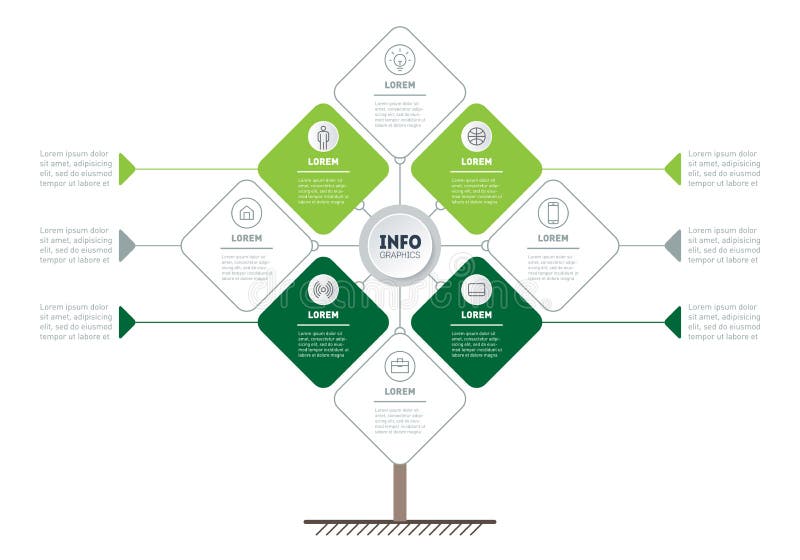 Four Points Infographic Stock Illustrations – 3,429 Four Points ...