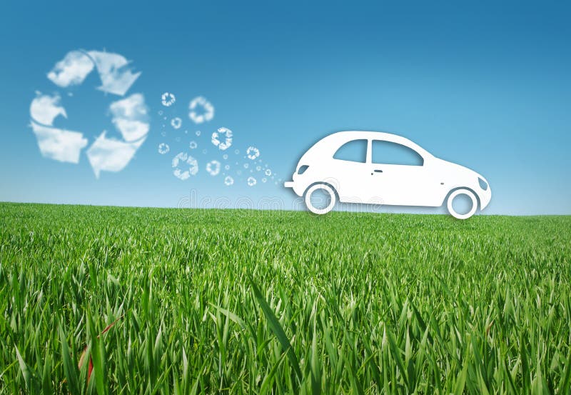 Eco car stock photo. Image of transportation, ecological - 14610900
