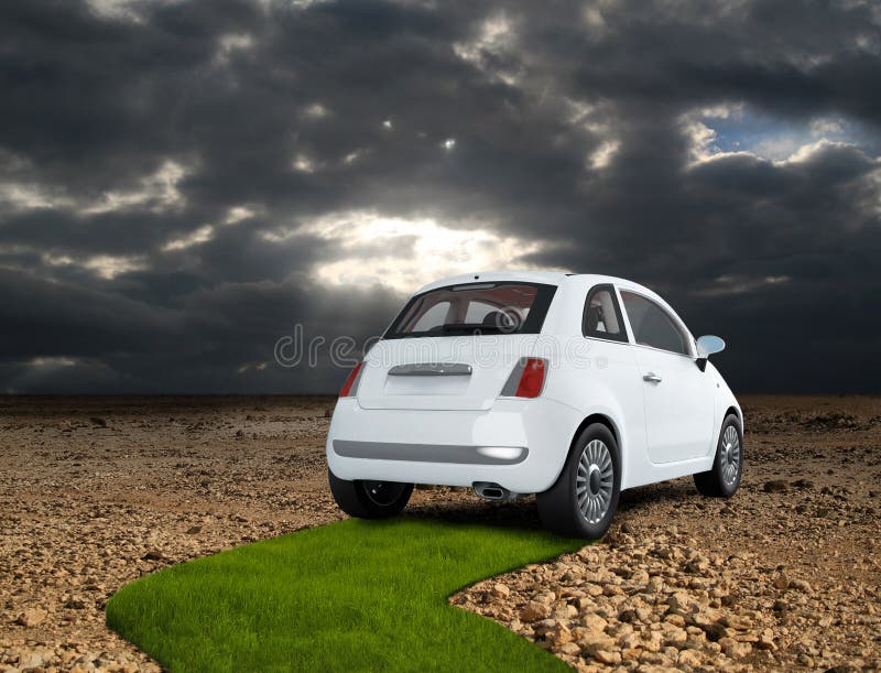 Eco car stock image. Image of ecology, innovative, innovation - 19004571