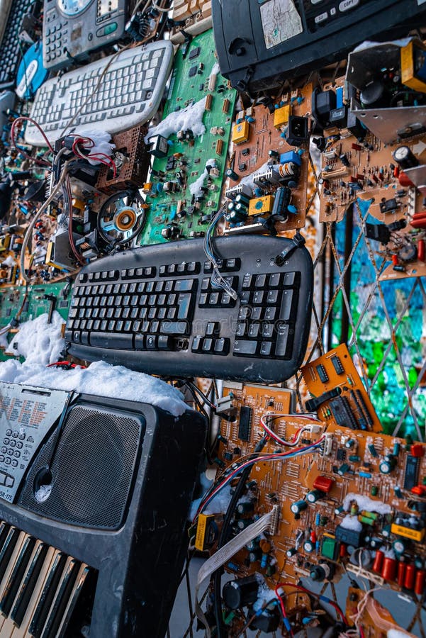 Eco Christmas Tree Made Up of Waste, Recycled Trash and Used ...