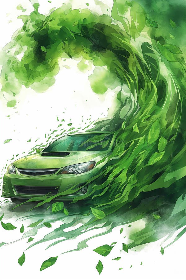 Eco-concept Visualizing the Idea of Environmentally Friendly Transport ...