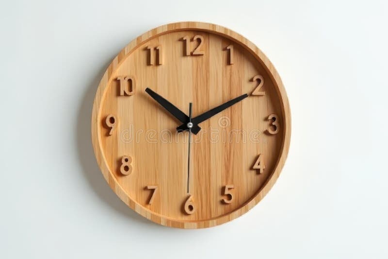 Eco-conscious Wall Clock with Natural Materials and Minimal Design ...