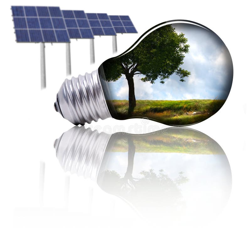 Eco energy stock image. Image of electricity, alternative - 7724945
