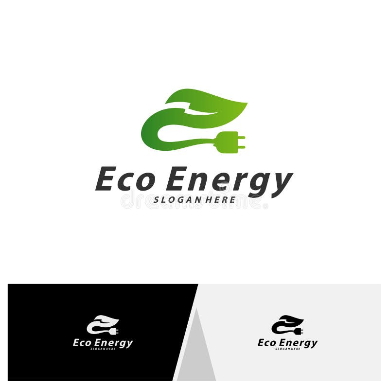 Eco Energy Logo Template Design Vector, Emblem, Design Concept ...