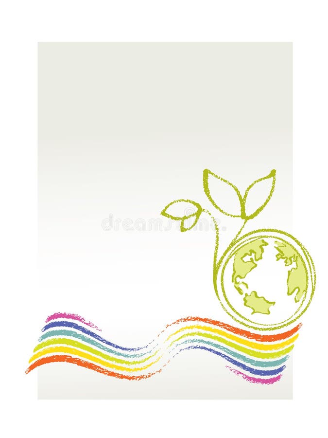Eco / Environmental Theme stock illustration. Illustration of graphic ...