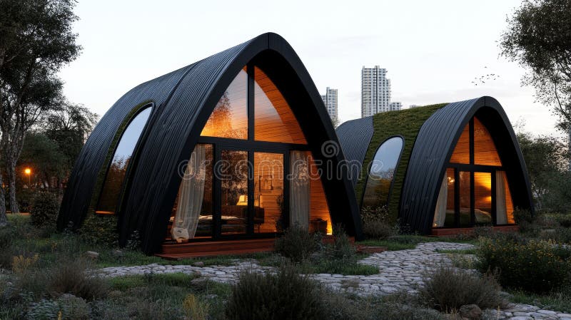 Eco-friendly Architecture of the Future Represents a Marvel of ...