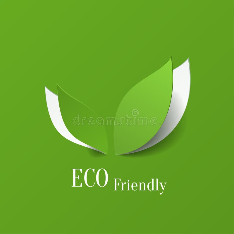 Eco friendly background stock vector. Illustration of clean - 30413683