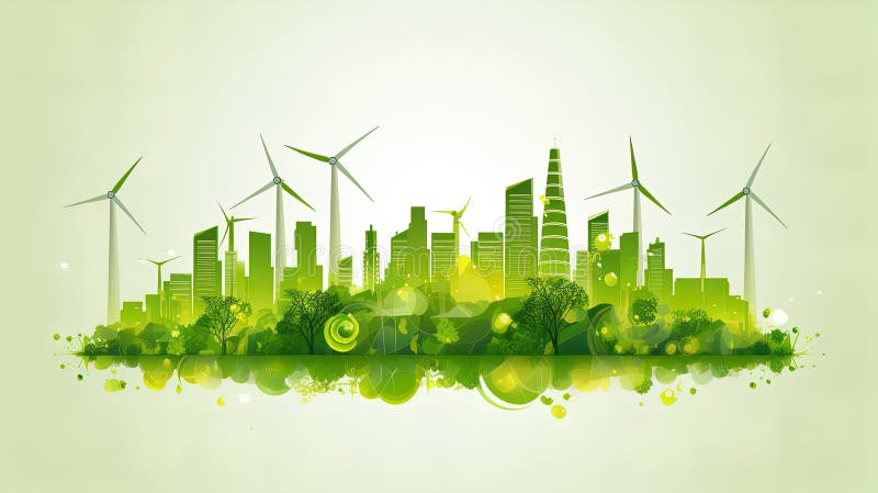 Eco-friendly Banner Design, Planet and Energy Conservation Concepts ...
