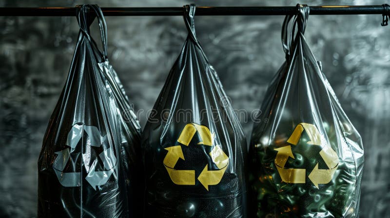 Eco Friendly Biodegradable Plastic Bags Collection Featuring Universal ...