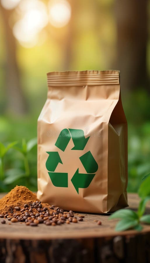 Eco-friendly Biodegradable Plastic Package with Recycle Symbol ...
