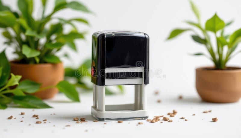 An Eco Friendly Business Stamp Made from Biodegradable Materials and ...
