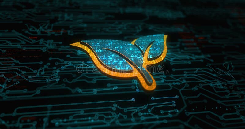 Ecology and Eco Friendly Technology Symbol Digital Concept Stock Video ...