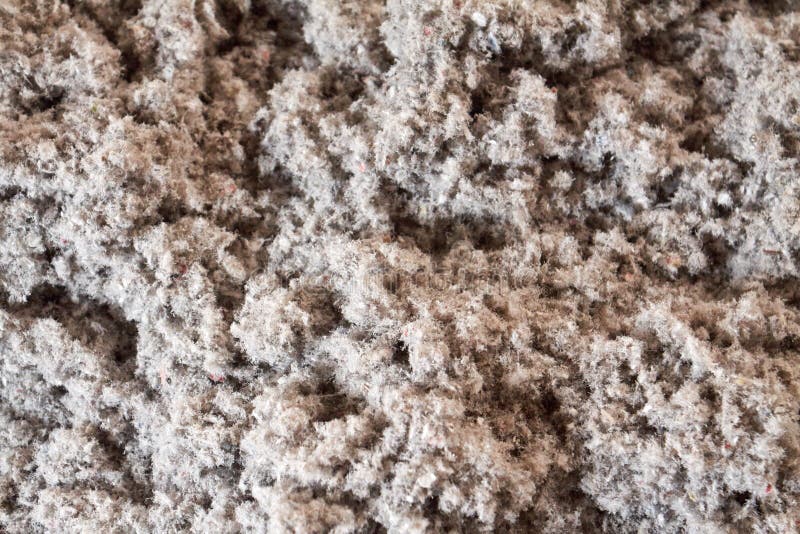 Cellulose Insulation Made from Recycled Paper Stock Image - Image of ...