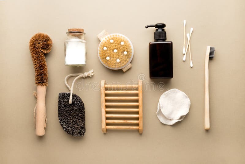 Eco Friendly Concept. Eco Friendly Tools for Body Care and Cleaning ...