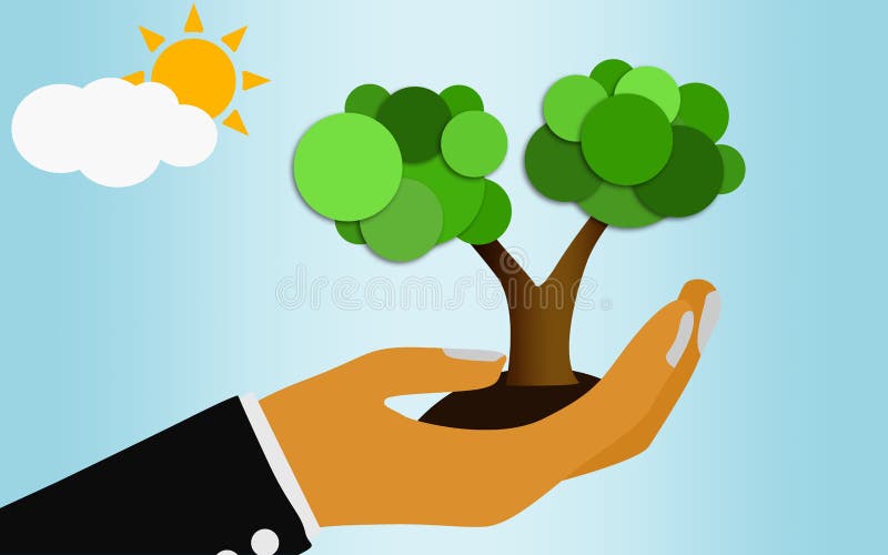Save Trees Paperless Stock Illustrations – 27 Save Trees Paperless ...