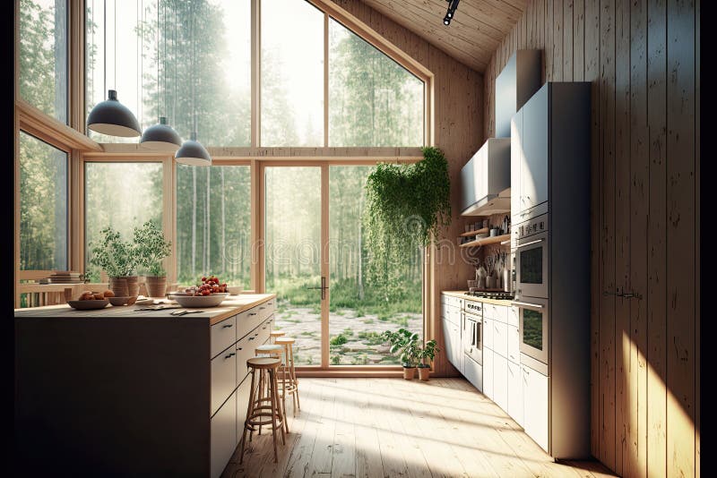 Eco-Friendly Cooking: a Kitchen with Natural Light and Sustainable ...