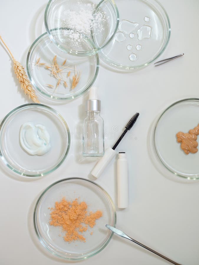 Eco-friendly Cosmetics, Oils and Natural Ingredients. Stock Photo ...