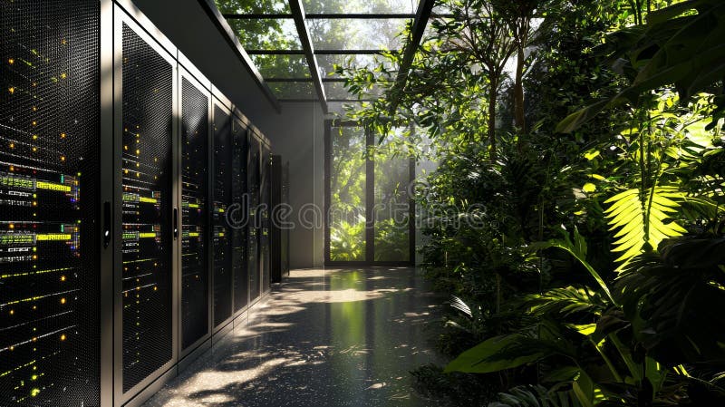 This Eco-friendly Data Center Symbolizes Sustainable Technology with ...