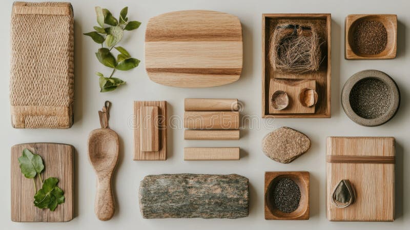 Eco-friendly Designs Using Natural Materials for Packaging Stock ...