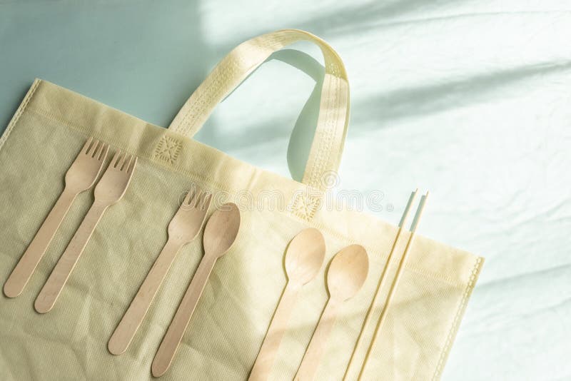 Eco Friendly Reusable Kitchen Utensils. Stock Photo - Image of bowl ...