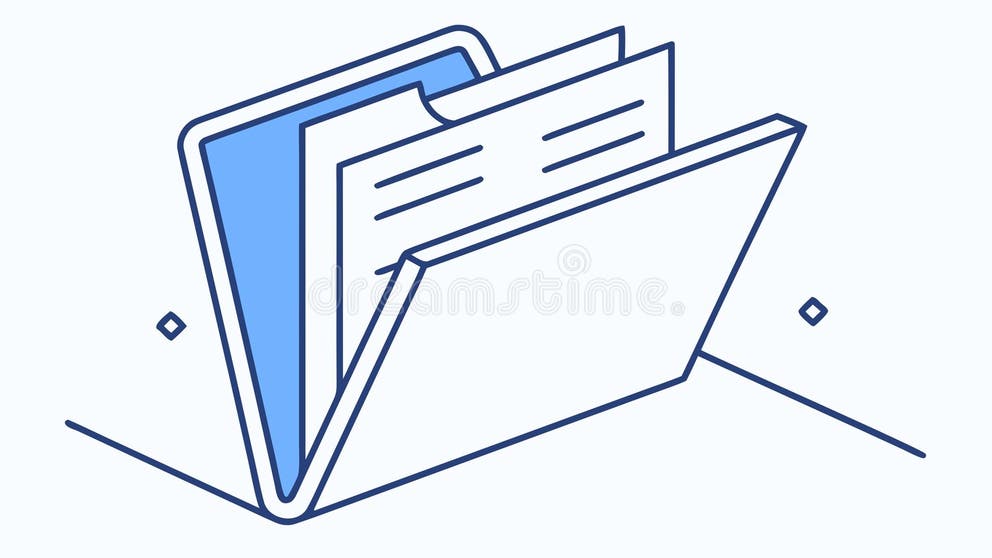 Eco-Friendly Document Folder, Green Data Management Vector, Vector ...