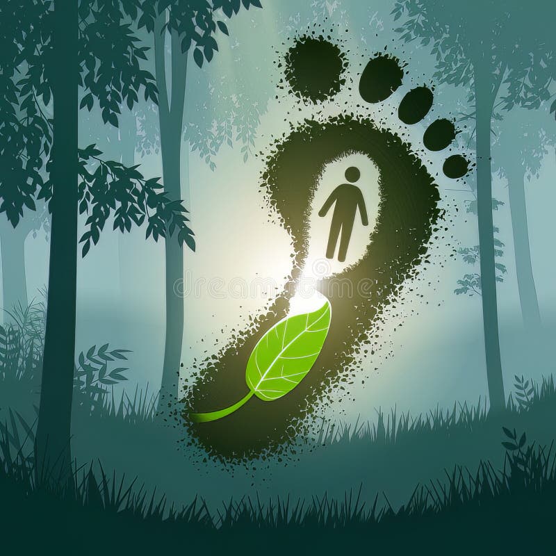 An Eco-friendly Footprint that Symbolises How Humans Affect ...