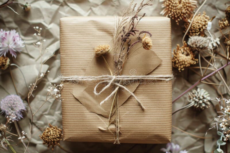 Eco-friendly Gift Wrapping Showcases a Commitment To Sustainability ... Eco-friendly Gift Wrapping Showcases a Commitment To Sustainability ...