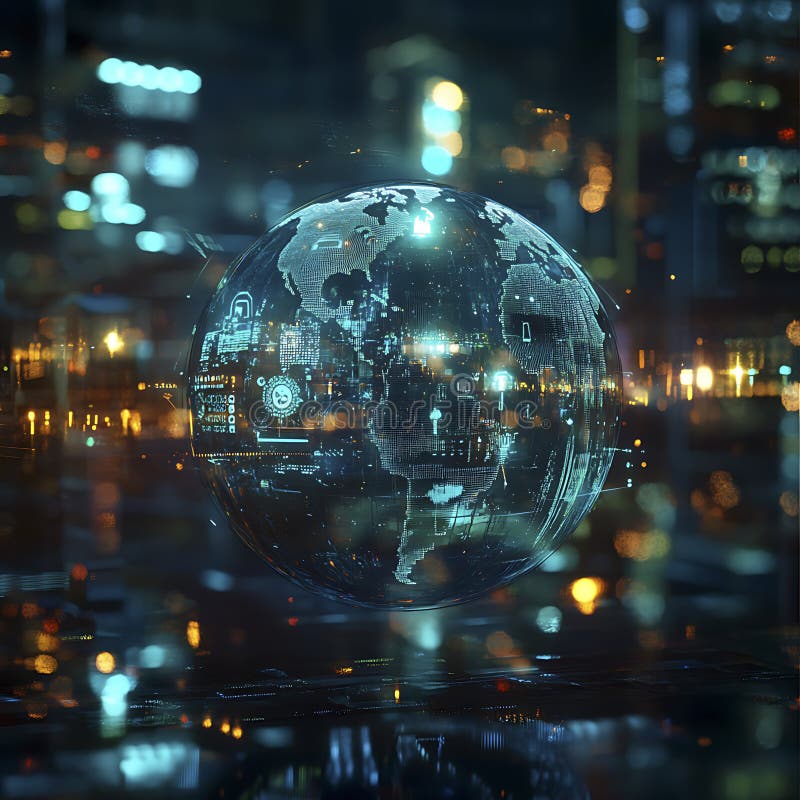 Eco-Friendly Globe Representing Environmental Conservation Efforts ...