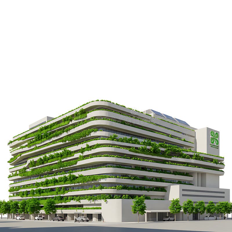 Eco-Friendly Green Building Architectural Design: Sustainable Urban ...