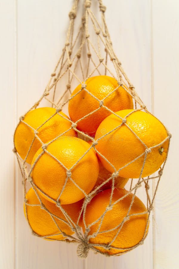 Eco-friendly Jute Rope Food Bag Stock Image - Image of pepper, cotton ...