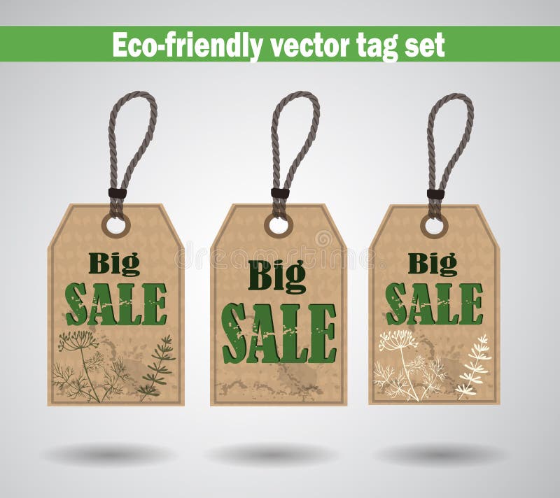 Eco friendly labels stock vector. Illustration of label - 221653032