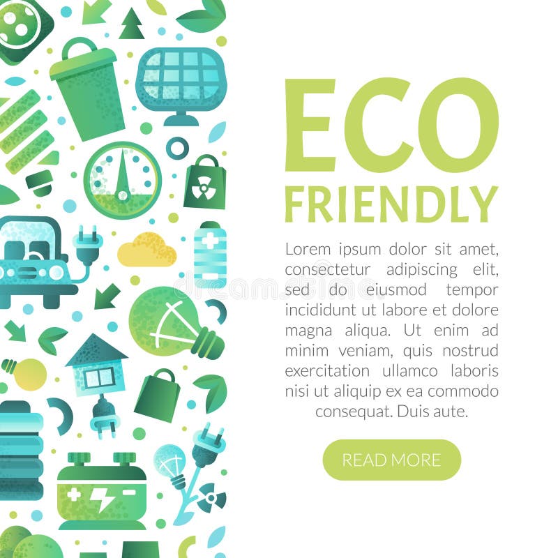 Eco Friendly Landing Page Template. Ecology and Renewable Energy ...