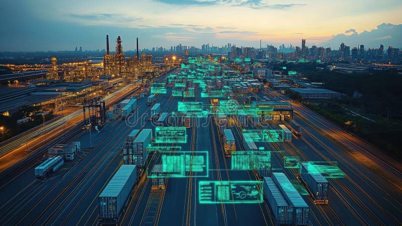 Eco-friendly Logistics Hub Uses Green Energy for Sustainable Operations ...