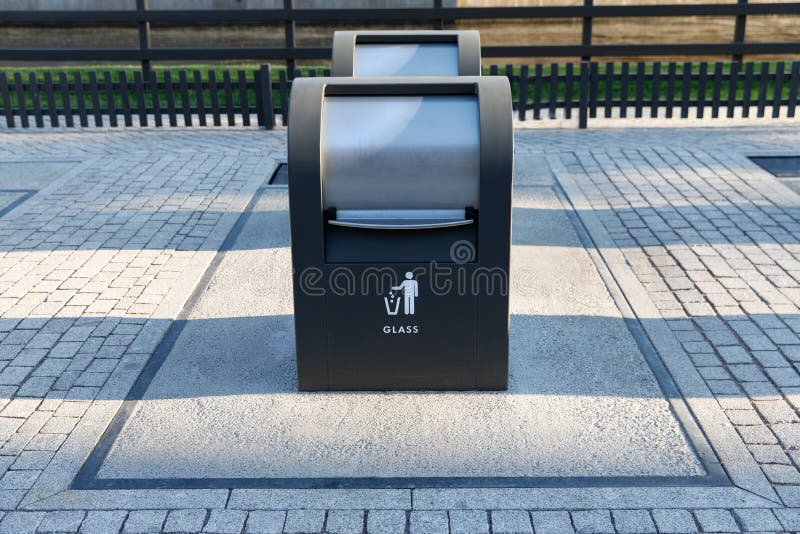 Eco-friendly Modern Container/bin for Separate Collection of Garbage ...