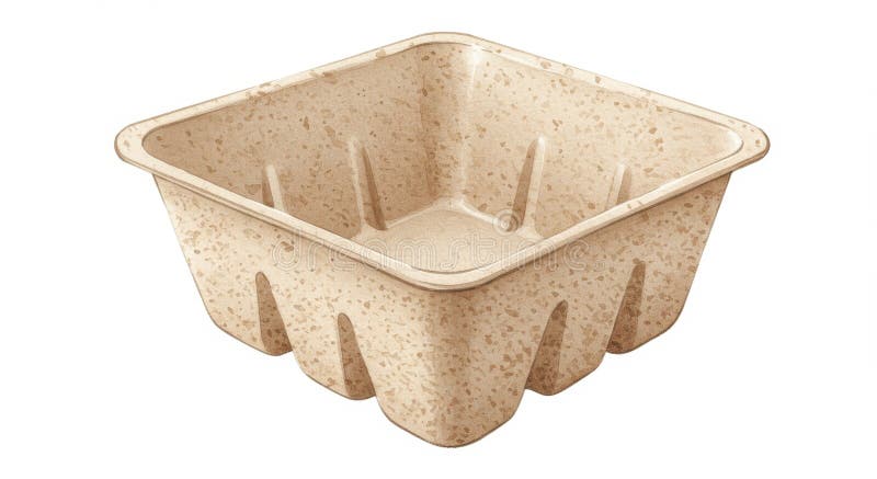 EcoFriendly Molded Pulp Box Sustainable Packaging Biodegradable ...