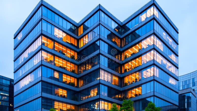 An Eco-friendly Office Building with a Facade of Smart, Energy ...