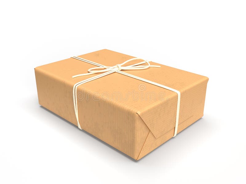 Eco Friendly Package Wrapped in Recycled Paper, Sustainability and ...