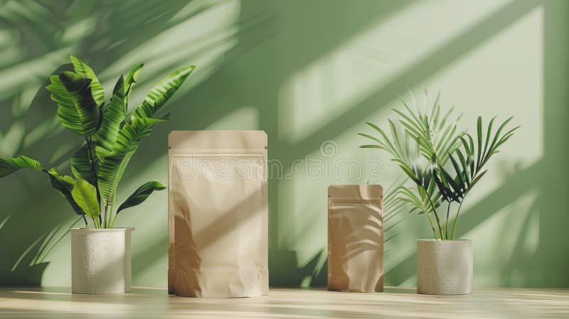 Eco-friendly Packaging Materials Made from Plants Showcased in a ...