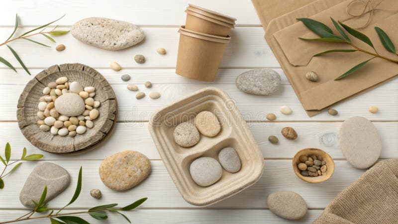 Eco Friendly Packaging and Natural Elements Creating a Rustic Touch ...