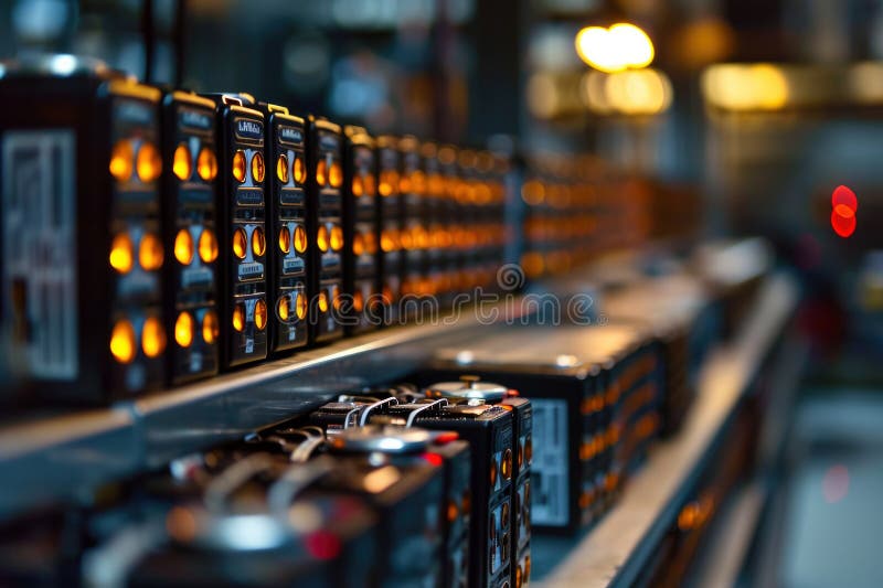 Eco-Friendly Power, Advancements in Solid-State Batteries Close-up. AI ...