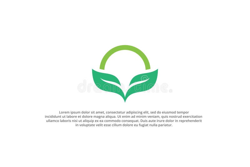 Eco Friendly Product Brand Logo Stock Illustration - Illustration of ...