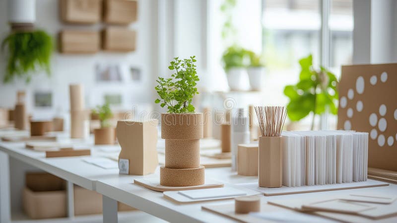 Eco-friendly Product Design Lab with Prototypes Made from Recycled ...