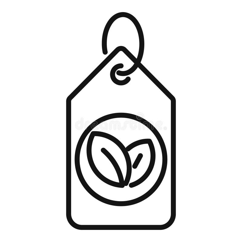 Eco Friendly Product Label Showing Bio and Organic Features Stock ...