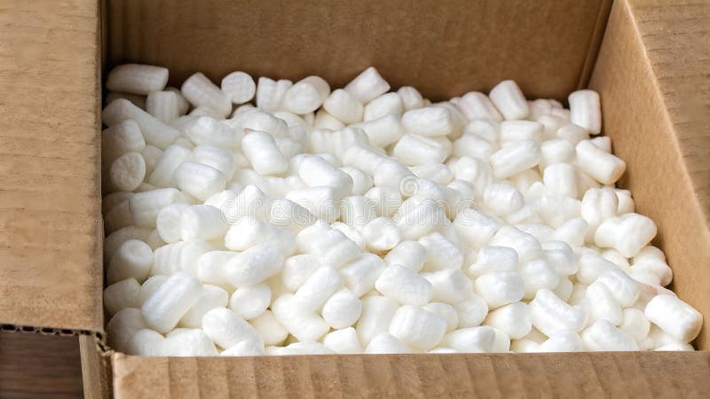 Eco-Friendly Products Eco Friendly Packing Peanuts in Cardboard Box for ...