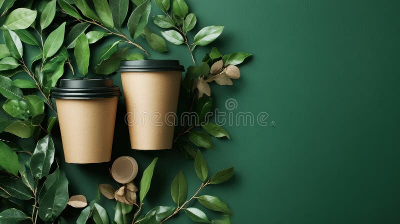Eco-friendly Products with Reusable Packaging Design Concept Stock ...