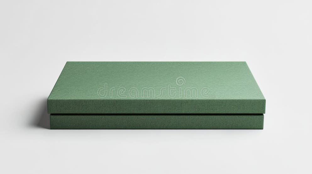 Eco-friendly Rectangular Packaging Box with Textured Matte Surface on ...