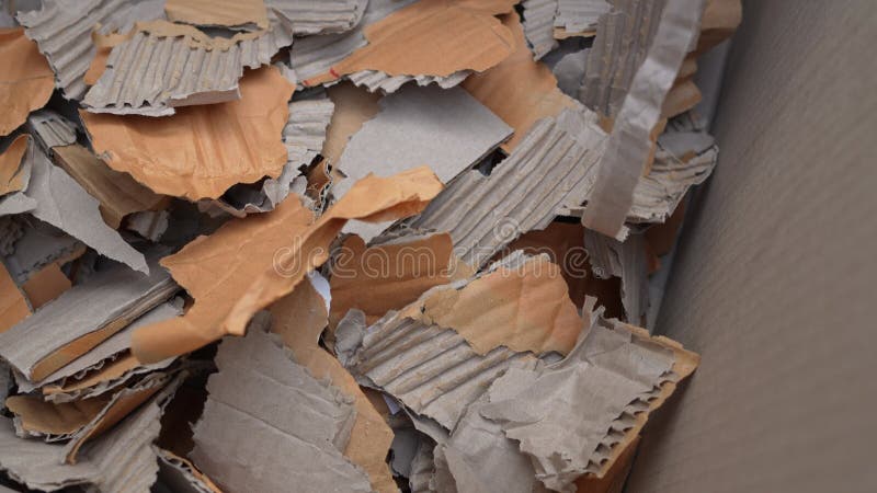 Cardboard Boxes with Crumpled Paper Inside for Packaging Goods from ...