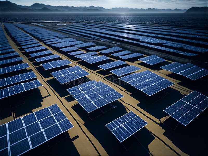 Eco-friendly Rooftops Covered in Solar Panels Harnessing Clean Energy ...